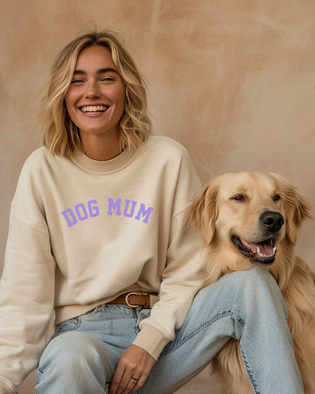 Kuscheliges Sweatshirt für Hundemamas 'DOG MUM' | PAWSOME